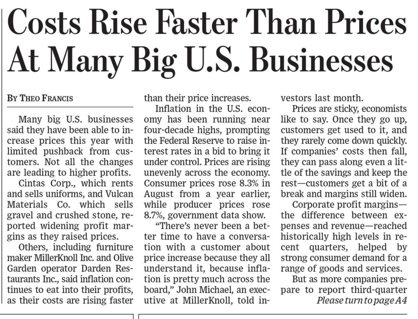 The importance of recognizing peak performance and planning what to do ...